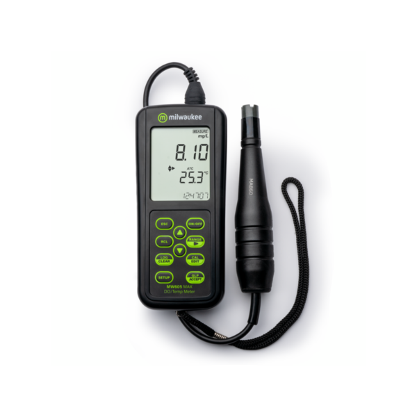 MEDIDOR DE OXÍGENO DISUELTO GALVÁNICO IMPERMEABLE MOD MW605 ...